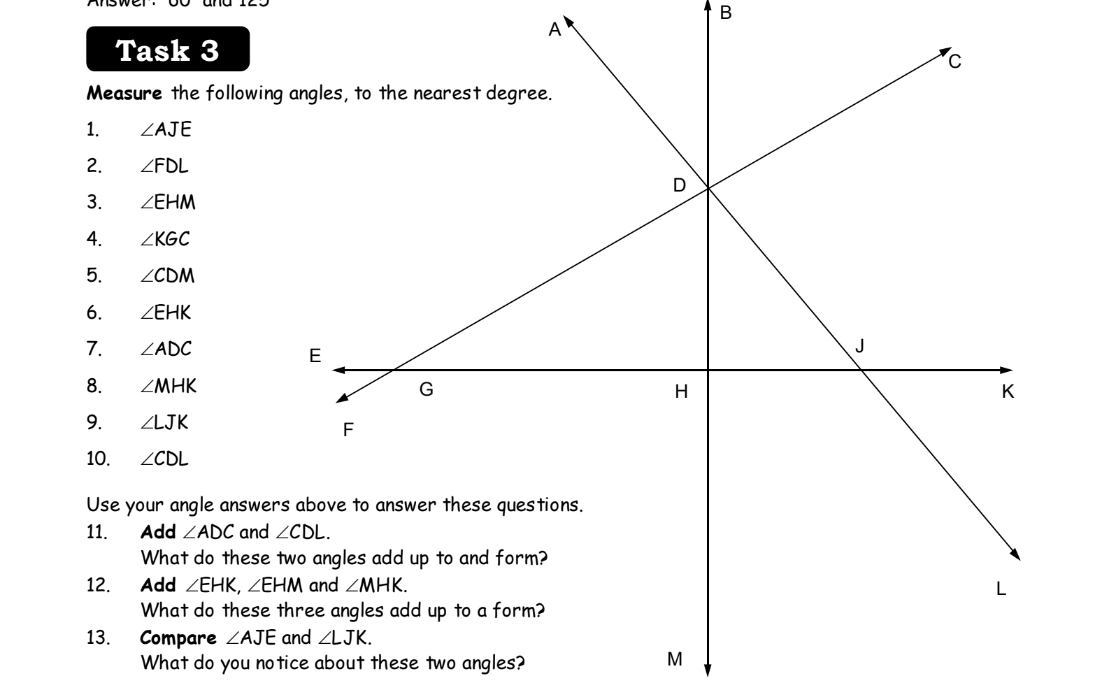 7F2MAT24: Measure the Angles - Task 3 | MHOL